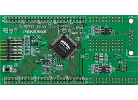 Rl78 F24 Target Board Renesas Mouser