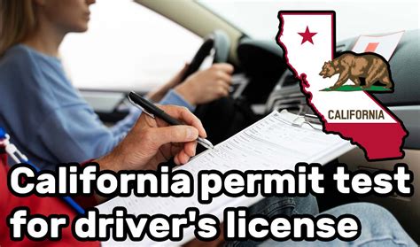 California Permit Test For Drivers License