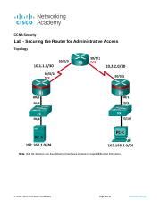 Lab 2612 Build In Packet Tracerdocx Ccna Security Lab
