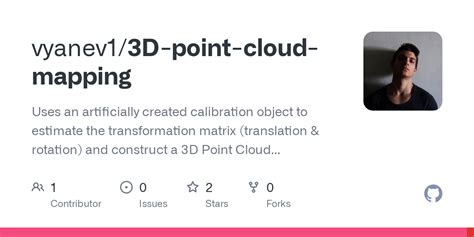 Github Vyanev D Point Cloud Mapping Uses An Artificially Created Calibration Object To