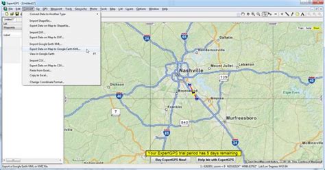 How To Convert CSV To KMZ With ExpertGPS