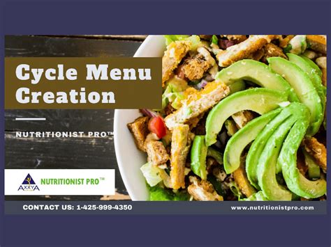 Cycle Menus Archives Nutritionist Pro™