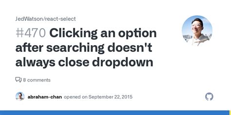 Clicking An Option After Searching Doesnt Always Close Dropdown · Issue 470 · Jedwatsonreact