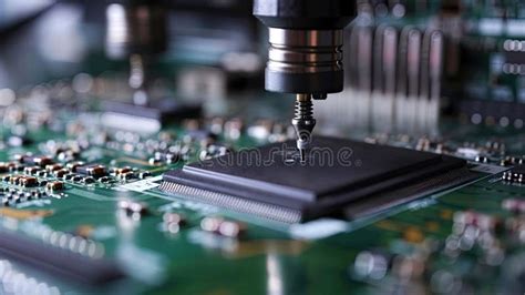 Modern Microprocessor Industry Stock Illustration Illustration Of Manufacturing Future 301867519