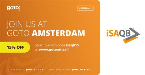 Isaqb® International Software Architecture Qualification Board On Linkedin Gotoamsterdam