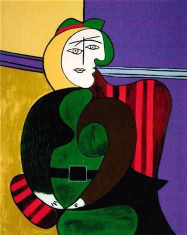 Woman In Red Armchair By Pablo Picasso On Artnet