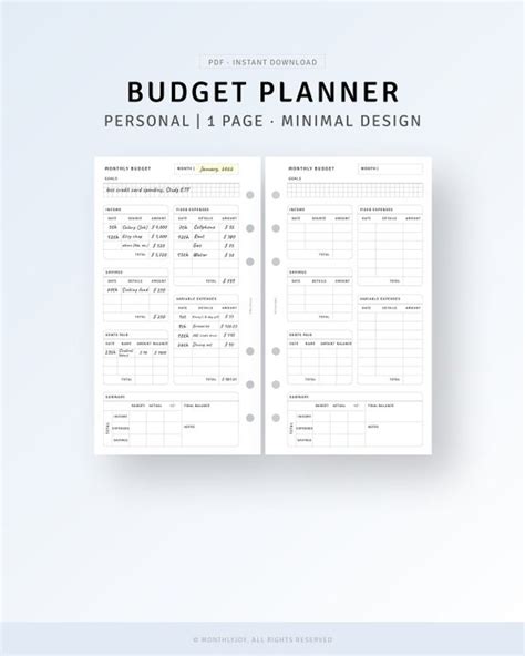 Plan De Gastos