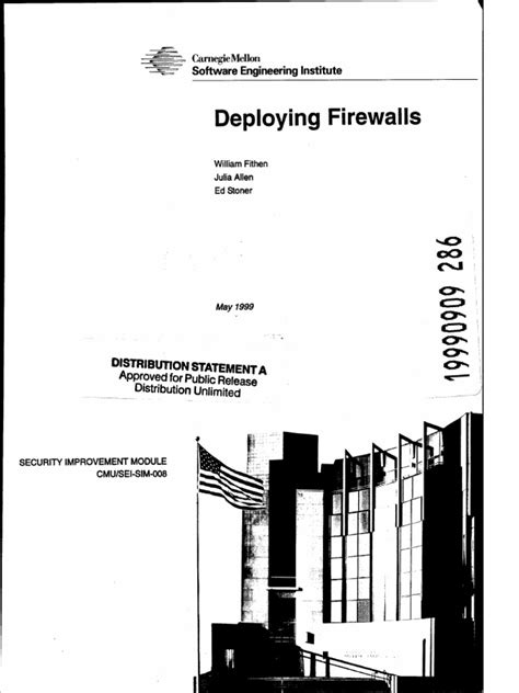 Deploying Firewal Pdf Firewall Computing Proxy Server