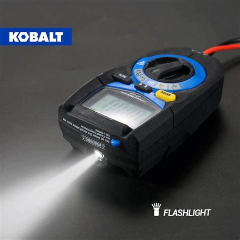 Kobalt 0 2 Amp 600 Volt Digital Multimeter Battery Included In The Test Meters Department At