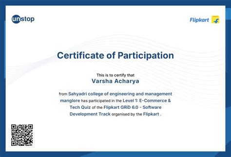 Varsha Acharya On Linkedin Flipkartgrid Softwaredevelopment Participation Learning Growth