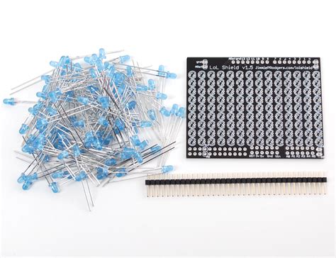 Lol Shield Blue — A Charlieplexed Led Matrix Kit For The Arduino Raspberry Pi в Киеве Украина