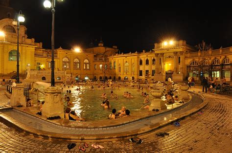 Szechenyi Baths Night Szechenyi Baths