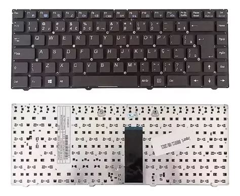 Teclado Para Itautec W7535 W7545 A7520 W7730 Sem Moldura Parcelamento Sem Juros