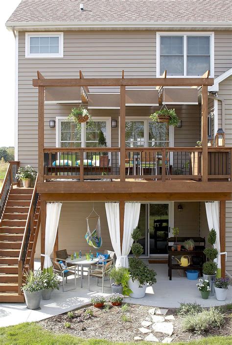 28 Deck With Pergola Ideas Pergola Pergola Patio Deck With Pergola