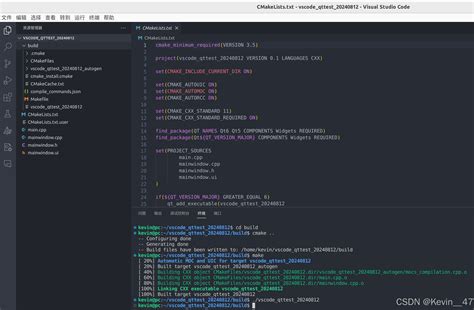 Vscode运行qt界面vs Code Qt Csdn博客