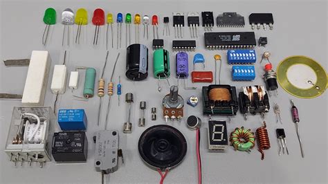Los Nombres De Los Componentes Electrónicos 🌟 Youtube