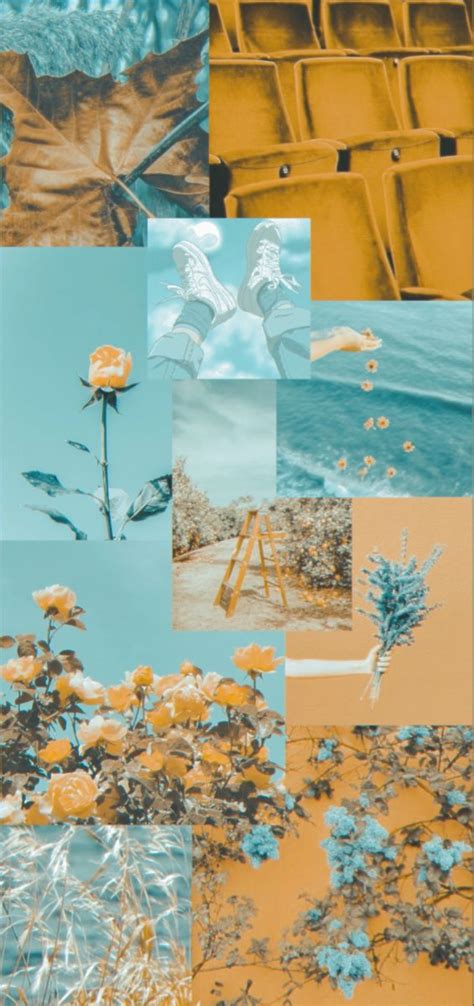 Stunning Blue And Yellow Aesthetic Wallpaper For Your Home