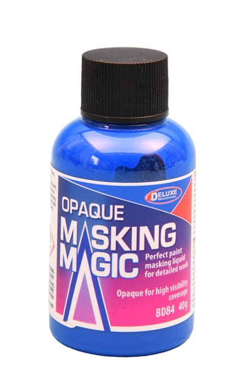 Deluxe Materials Bd 84 Masking Magic Opaque 40g Rails