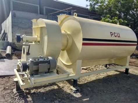 Electric Mild Steel Pollution Control Unit For Hot Mix Asphalt Plant Automation Grade Semi