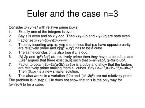 Ppt Leonard Euler 1707 1783 Powerpoint Presentation Free Download Id4088886