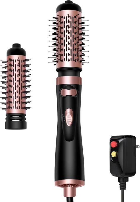 3 In 1 Rotating Hair Dryer Brush Round Hot Air Spin Brush Set With 2 Brushes 2 And 15