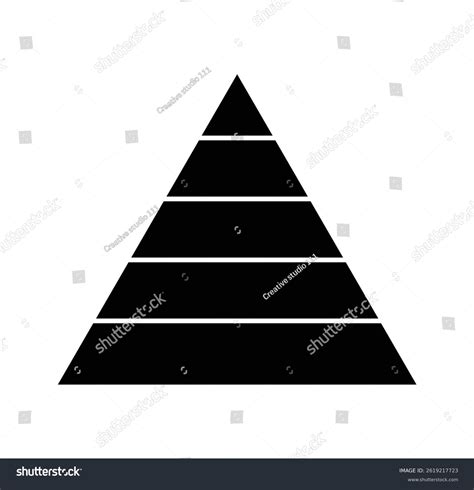 Pyramid Charts Infographics Presentations Business Visualization Stock