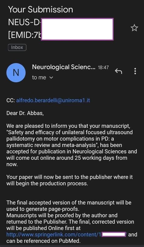 Mostafa Hossam On Linkedin Neurology Research