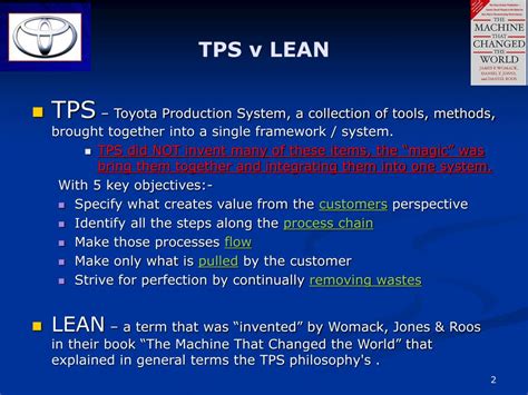 PPT TPS V LEAN PowerPoint Presentation Free Download ID 4175998