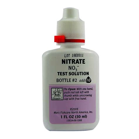 API Nitrate No3 Test Kit For Fresh Water Salt Water Easypets
