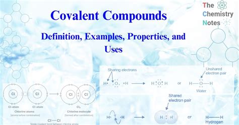 Covalent Compounds Definition Examples Properties