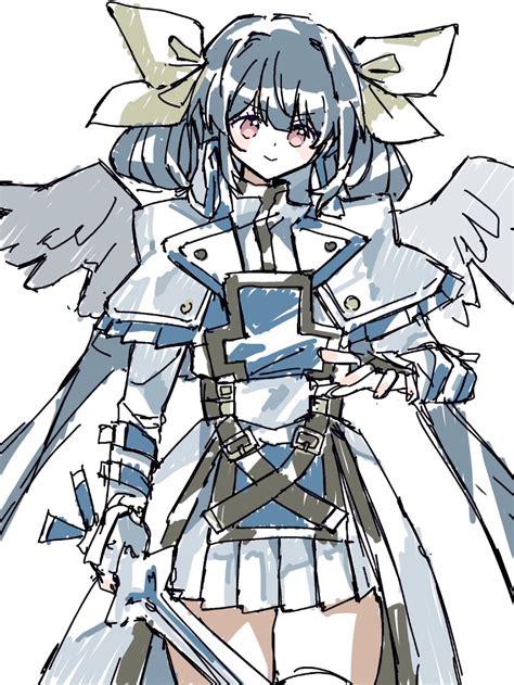 Ktknpdy Dizzy Guilty Gear Ky Kiske Guilty Gear Guilty Gear Xrd Absurdres Highres Girl