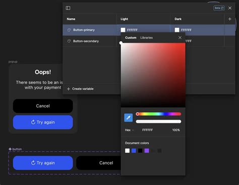Подробный гайд как сделать темную тему с помощью Variables фигмы Хабр