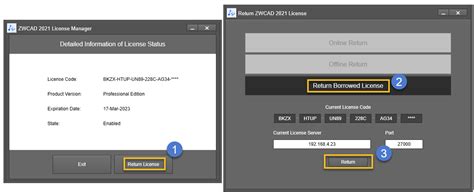 How To Return Zwcad Borrowed License 2021 And Earlier Versions Technical Knowledge Base En