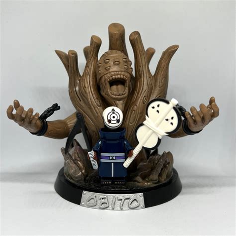 Naruto Lego Base Angel Gedo Statue Obito Additional Parts Toys Display