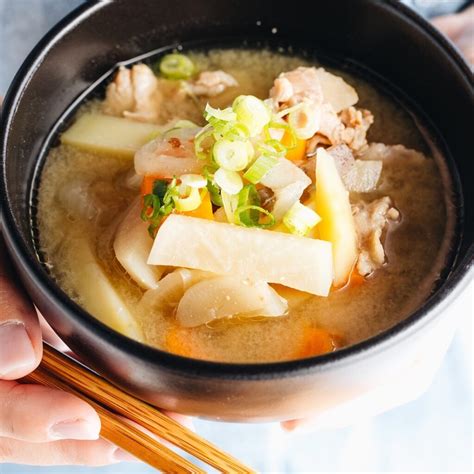 Tonjiru Pork And Vegetable Miso Soup Hikari Miso