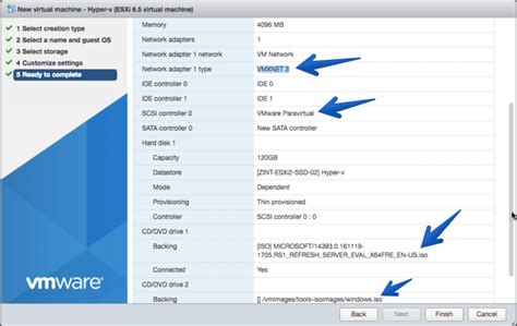 Vmware Windows Server 2016 Con Pvscsi Paravirtual Scsi Y Vmxnet3 ¡máximo Rendimiento El