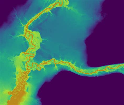 Digital Maps And Relative Elevations Science And Technology Outreach