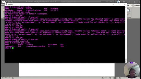 Pod Deployment Environment Variable On Minikube Cluster Kubernetes Youtube