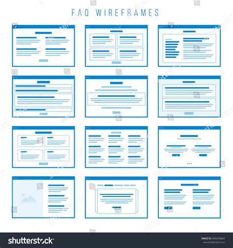 Website Wireframe Mockup Images Browse Stock Photos Vectors Free Download With Trial