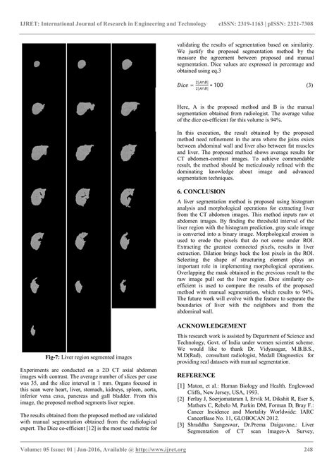 Liver Extraction Using Histogram And Morphology Pdf Medical Tests Liver Extraction Using Histogram And Morphology Pdf Medical Tests