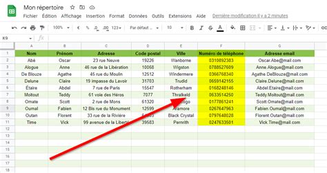 Ntroduire 112 Imagen Figer Une Cellule Dans Une Formule Google Sheet