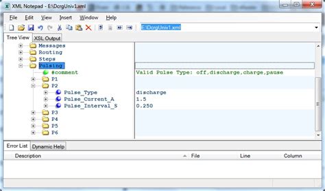 Doc Program Pulsing Battery Metric