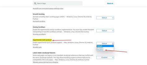 Experimental Quic Protocol