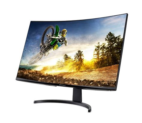 Acer Aopen Led Curved Fhd Hz Ms Freesync Monitor Display Port Hdmi Black Hc Qr