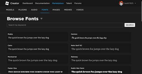 Fonts In Creator Marketplace 81 New Fonts Announcements Developer