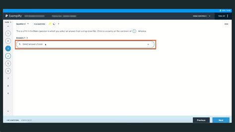 Examplify Answer A Fill In The Blank Question Examsoft