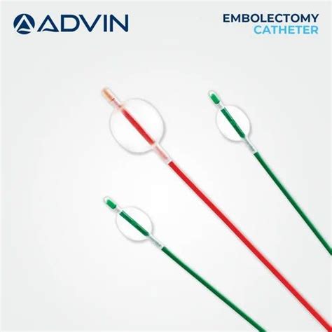 Straight Single Silicone Fogarty Arterial Embolectomy Catheter Size