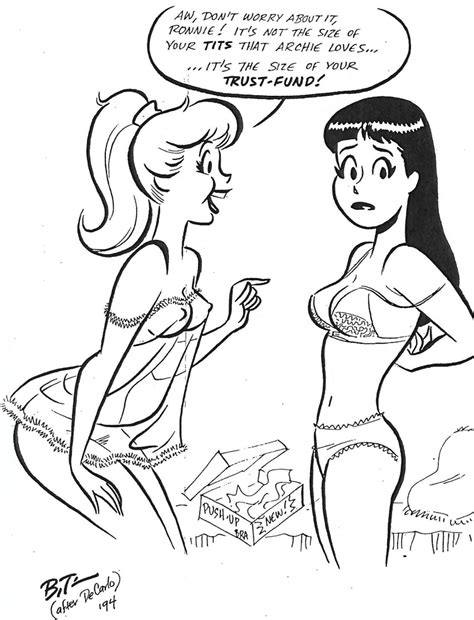 Rule 34 1990s 1994 20th Century 2girls Archie Comics Betty And