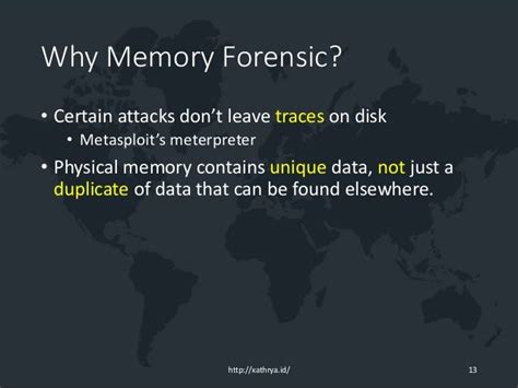Memory Forensic Investigating Memory Artefact