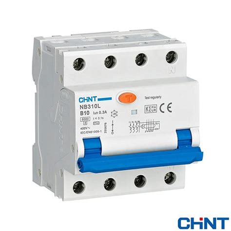 Wesco Ie Chint Rcbo 3p N C 20amp 30ma 6ka Wesco
